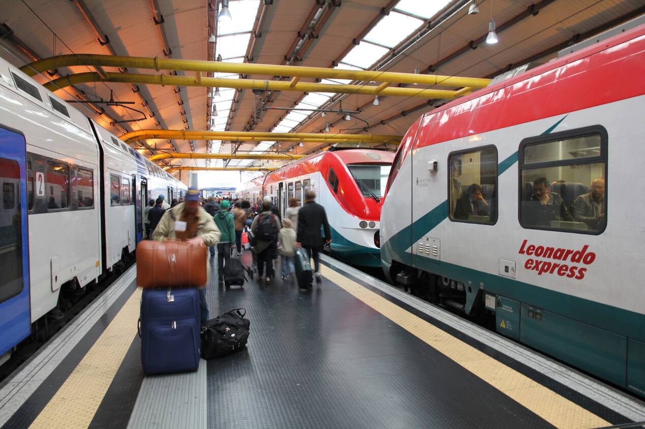 Prendre le Leonardo Express pour aller dans le centre de Rome
